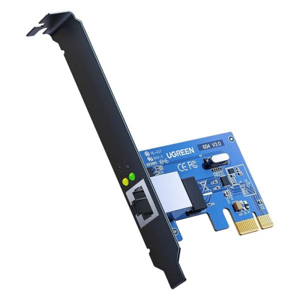 TARJETA DE RED UGREEN GIGABIT PCIE ETHERNET X1 10/100/1000MBPS 30771 ...